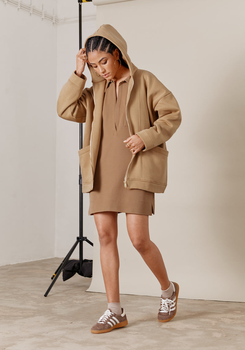 Robe POLIMA Camel - SONGE lab