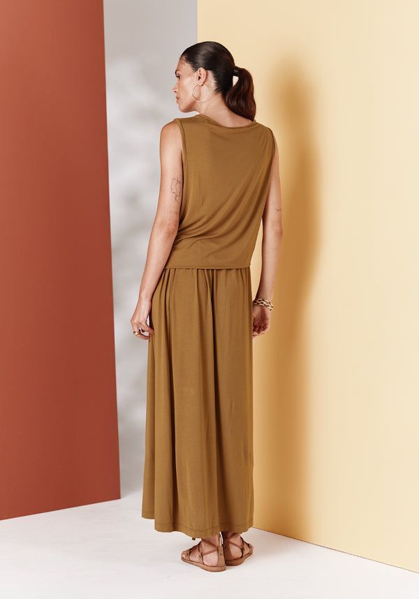 Robe IRIA Caramel - SONGE lab